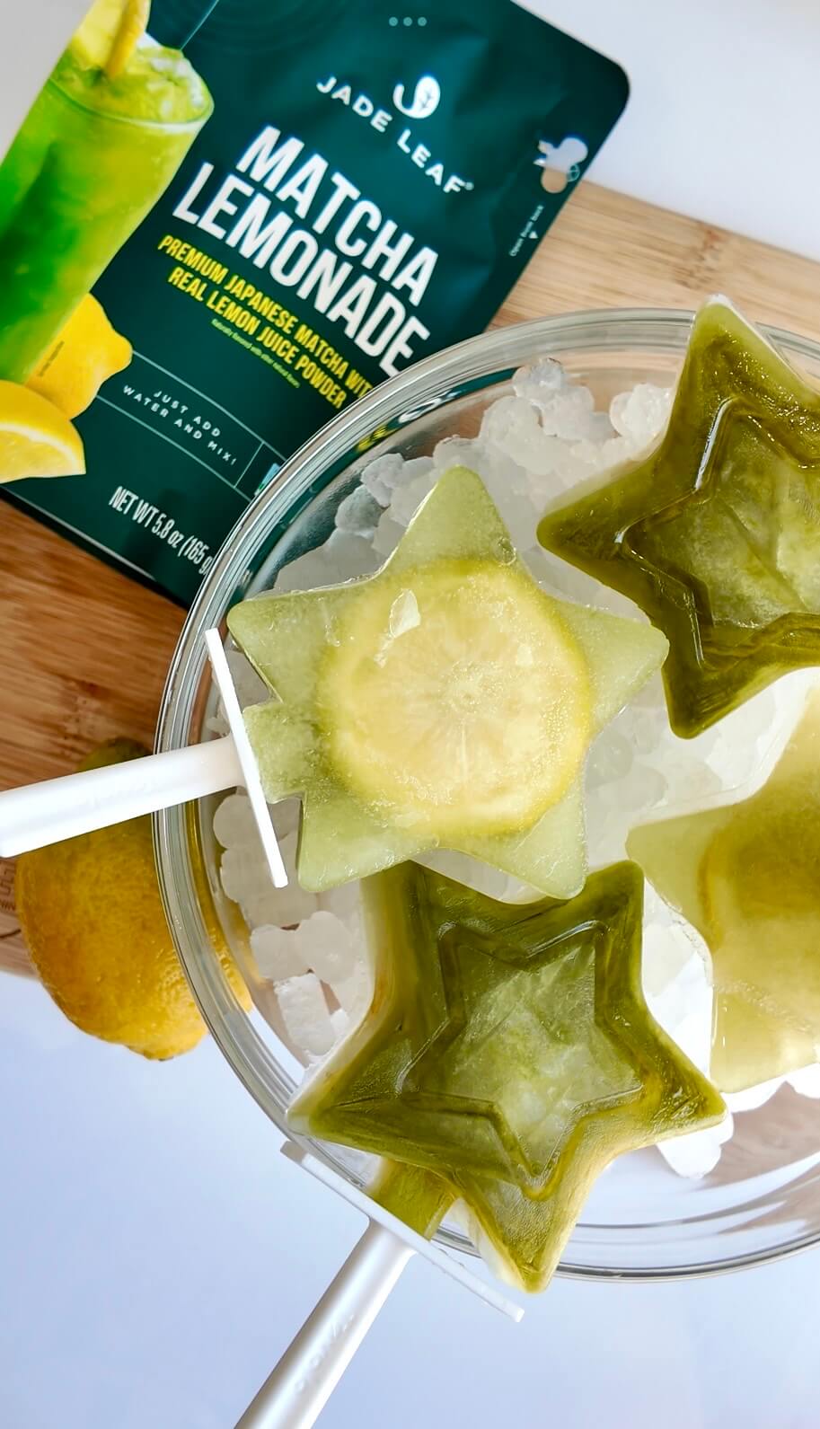 Matcha Lemonade Popsicles 🍋 – Jade Leaf Matcha US