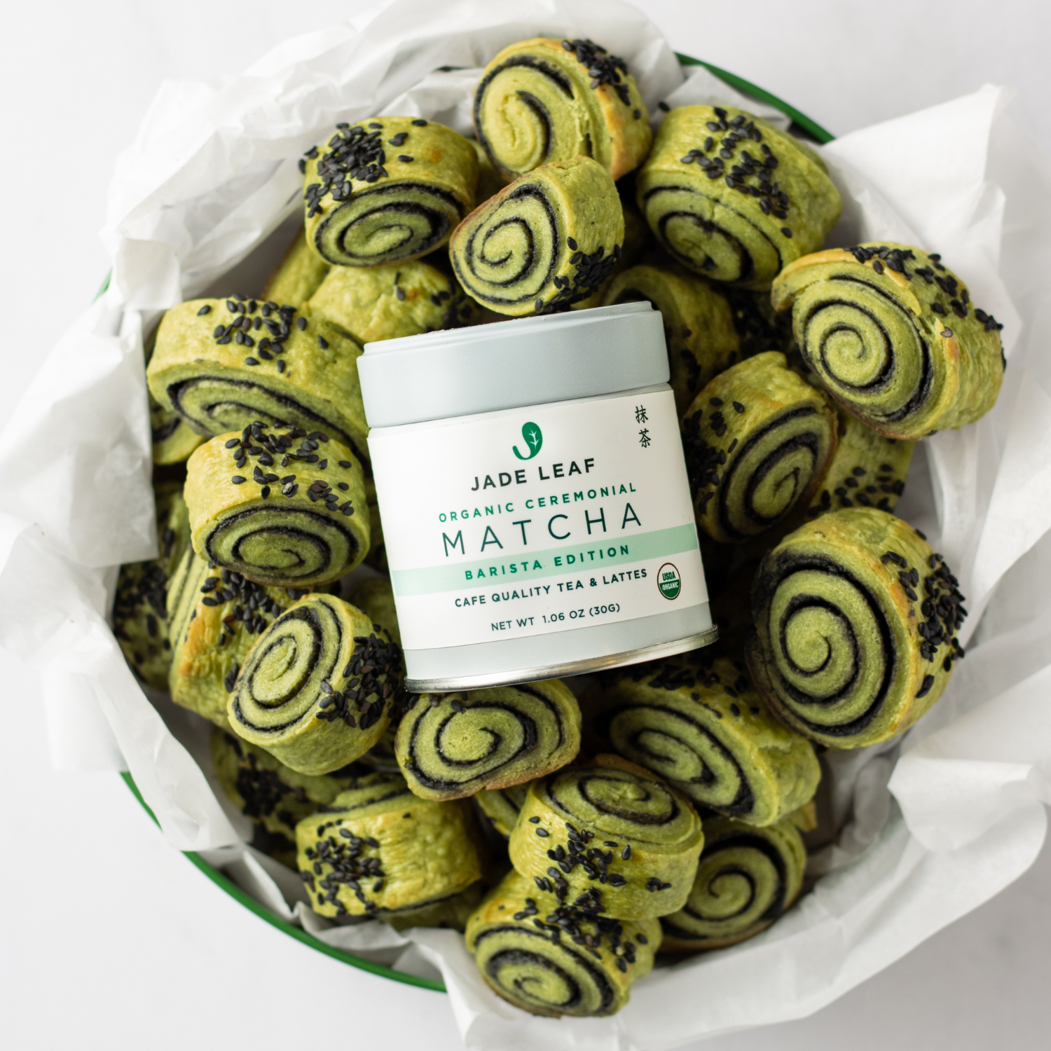Matcha Black Sesame Rugelach – Jade Leaf Matcha US
