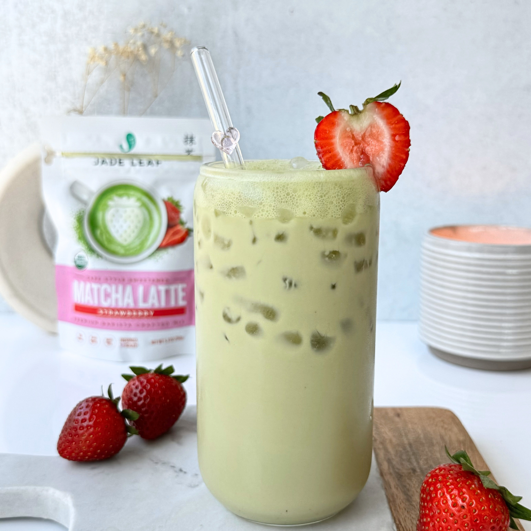 Strawberry Matcha Latte – Jade Leaf Matcha US