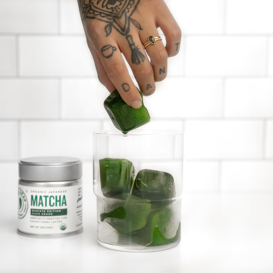 Matcha Ice Cubes | Jade Leaf Matcha