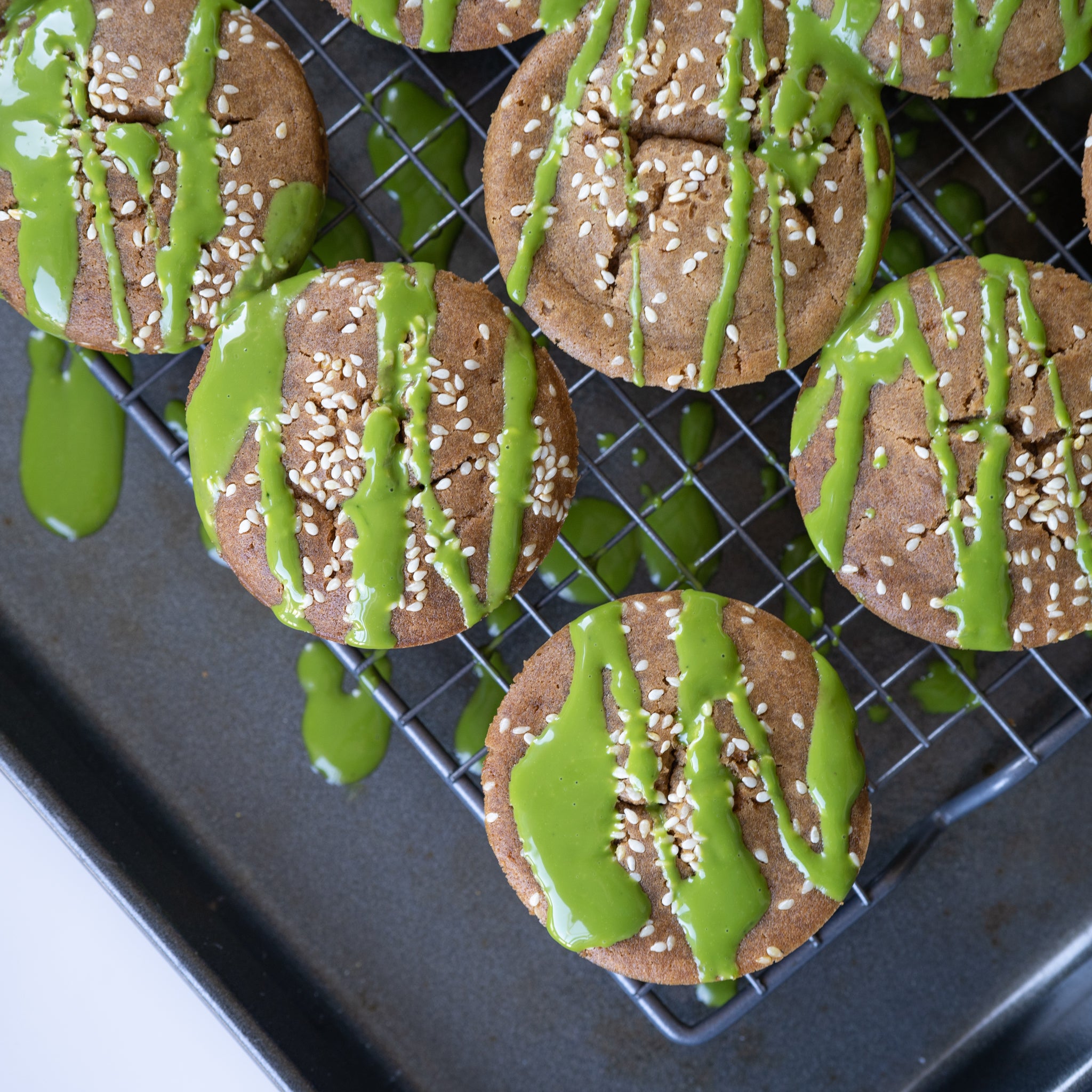 Matcha-drizzled Butter Mochi Muffins – Jade Leaf Matcha US