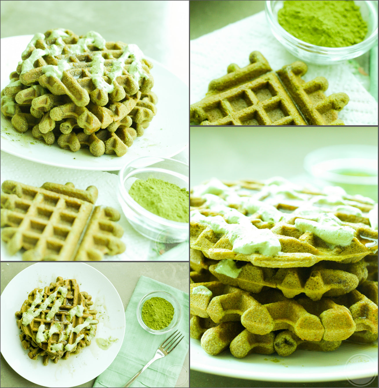 Gluten-Free Matcha Waffles | Jade Leaf Matcha