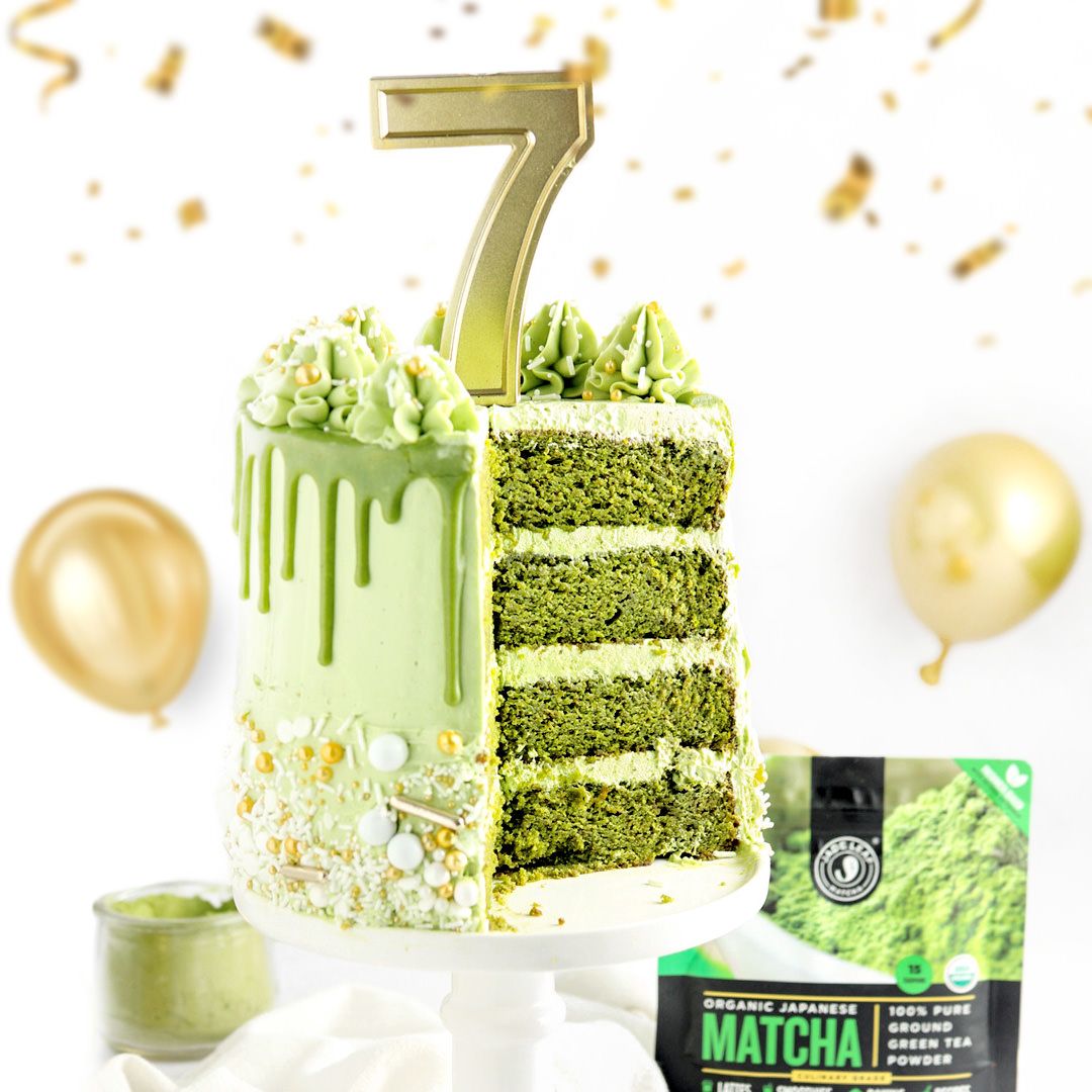 Matcha Birthday Cake | Jade Leaf Matcha