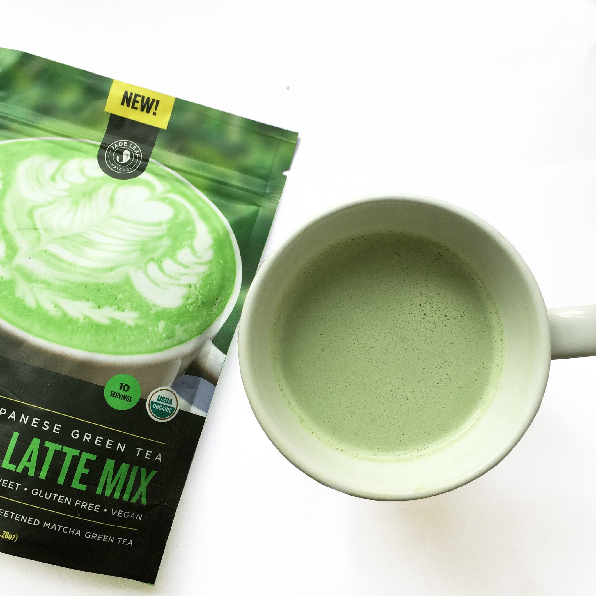 Introducing the world's first Organic Matcha Latte Mix – Jade Leaf ...