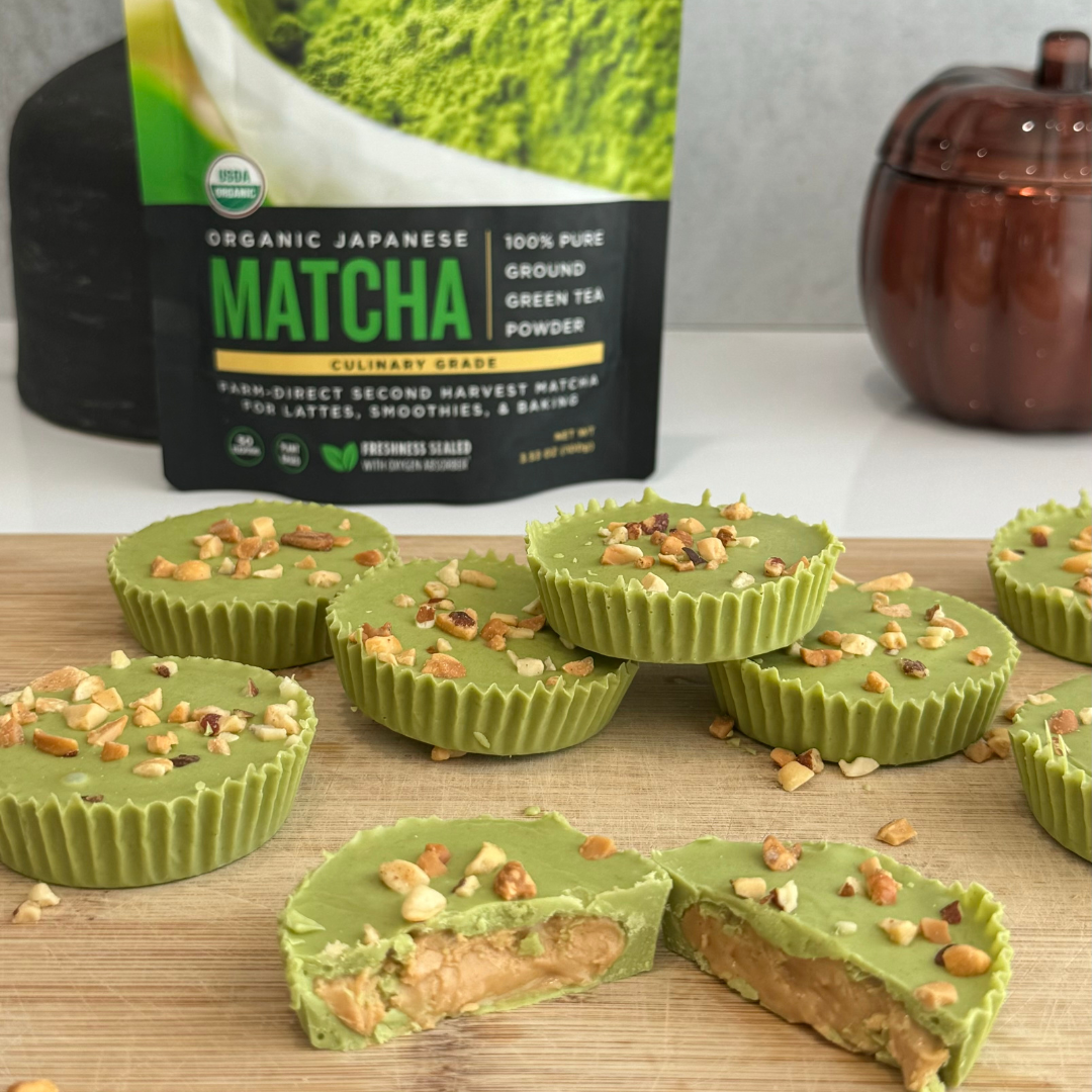 Easy No Bake Matcha Peanut Butter Cups – Jade Leaf Matcha US