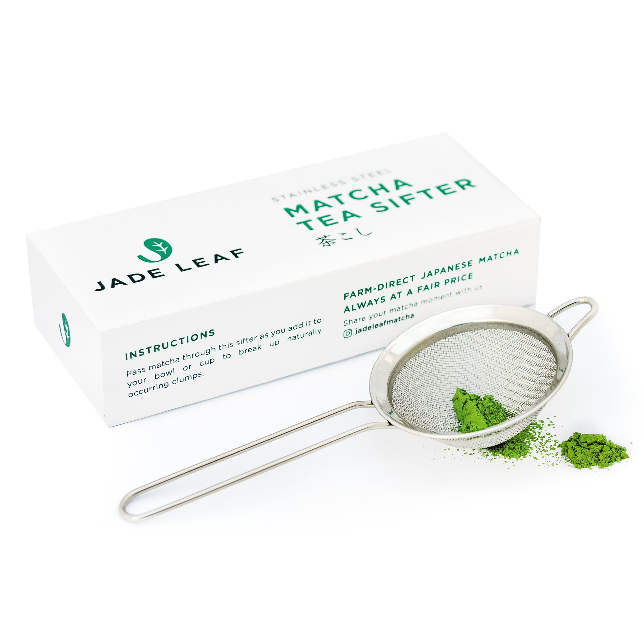 Matcha Tea Sifter – Jade Leaf Matcha
